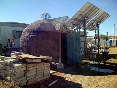 Building a Dome Out of Paper (and Steel...and Cement...) : 6 Steps ...