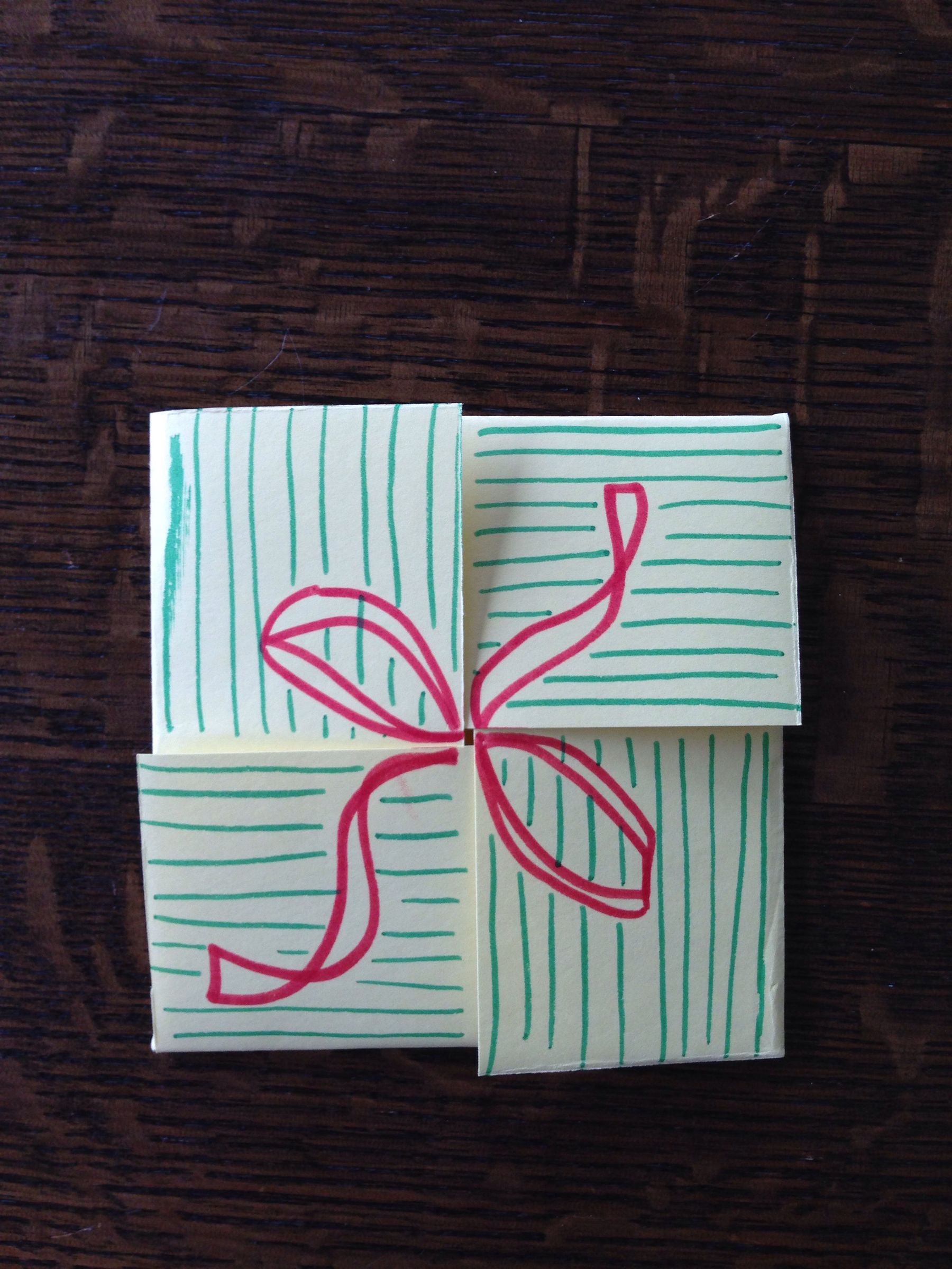 Box Fold Card : 4 Steps (with Pictures) - Instructables