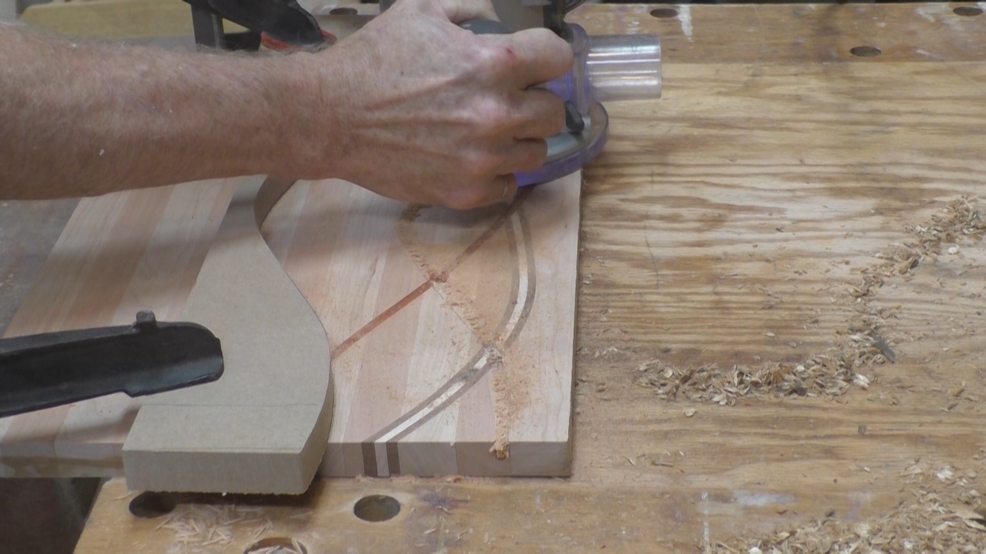 Cutting Board With Curved Inlay : 11 Steps (with Pictures) - Instructables