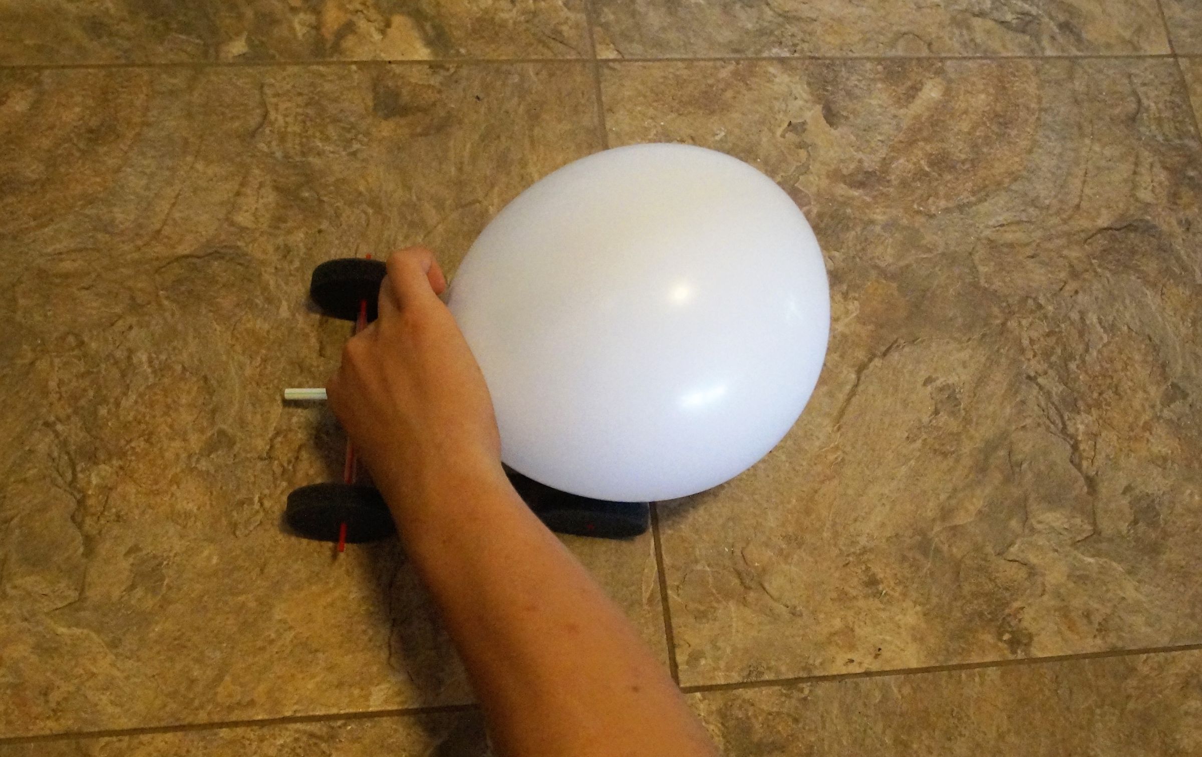 Balloon Rocket Cars : 9 Steps (with Pictures) - Instructables