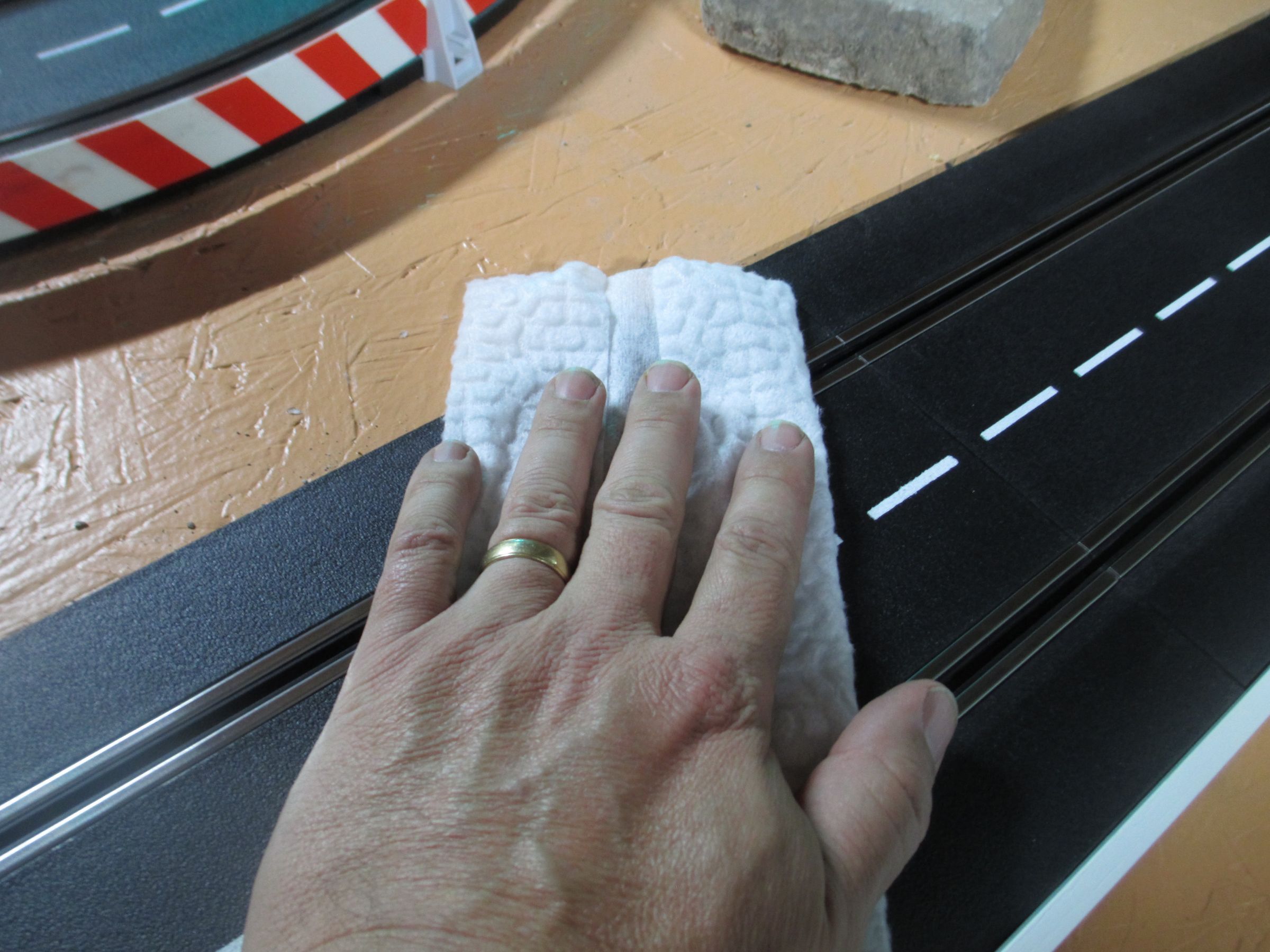 Slot Car Track and Tire Cleaning Tips: Improved Traction : 9 Steps ...