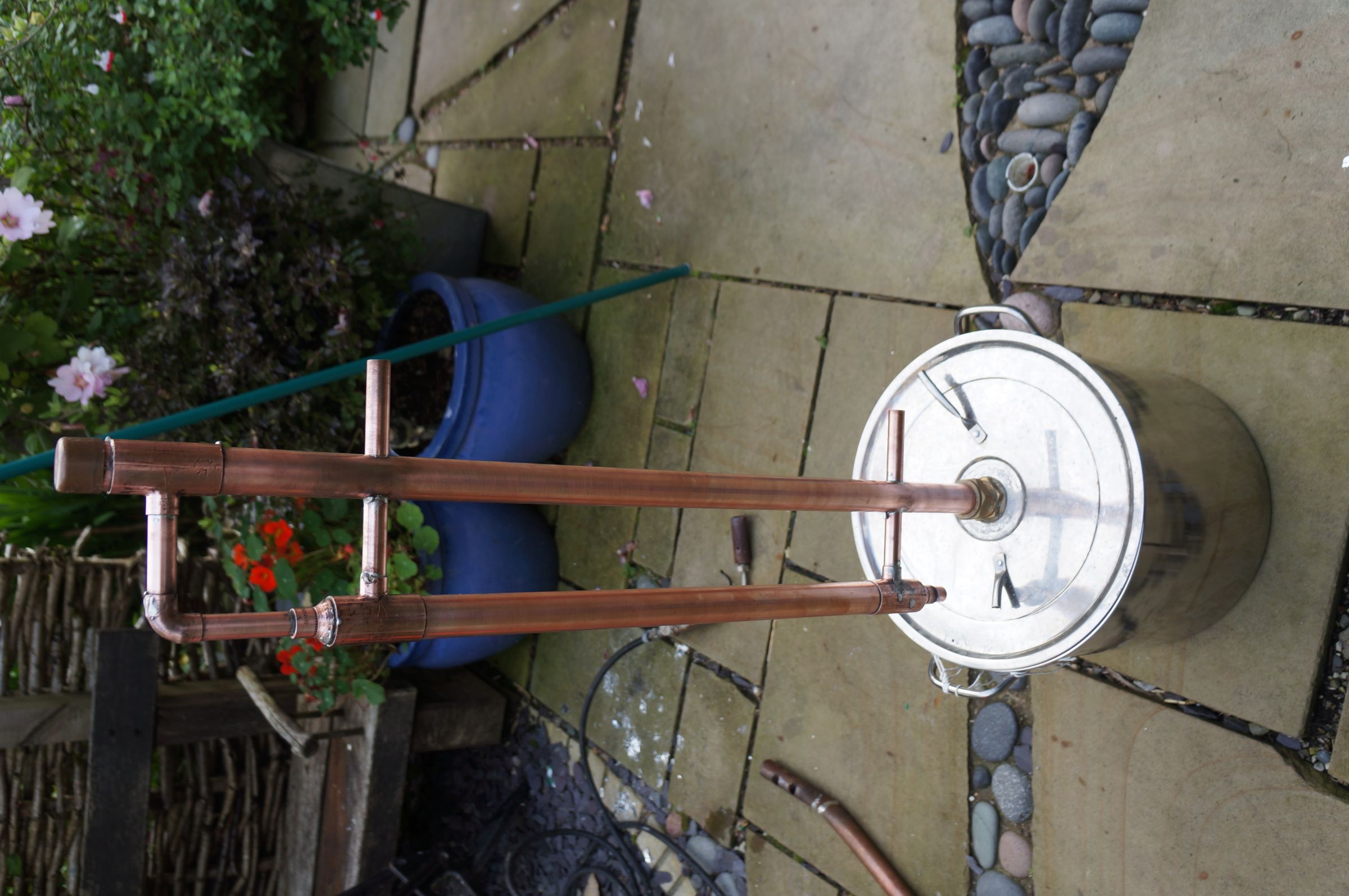 How to Make a Copper Reflux Still : 11 Steps (with Pictures ...