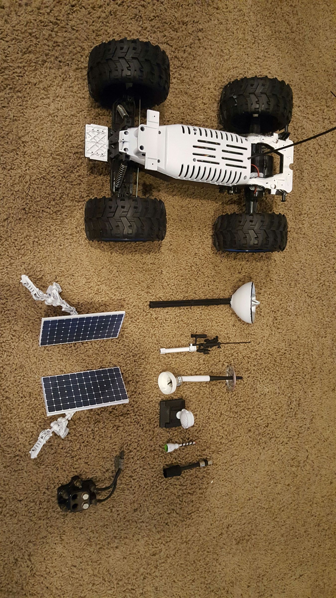 Remote Controlled Mars Rover W/ Android App : 14 Steps (with Pictures ...