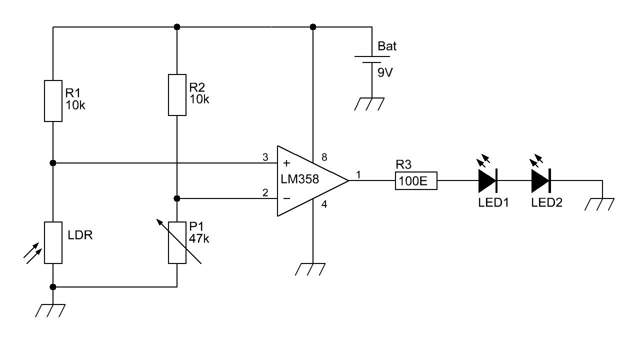LED Night Light (Dark Sensor) : 5 Steps (with Pictures) - Instructables