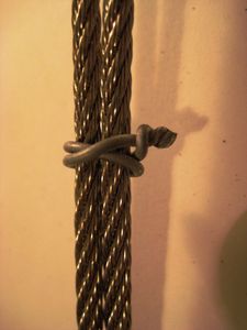 Really Quick Wire Rope Eye-splice. : 3 Steps - Instructables