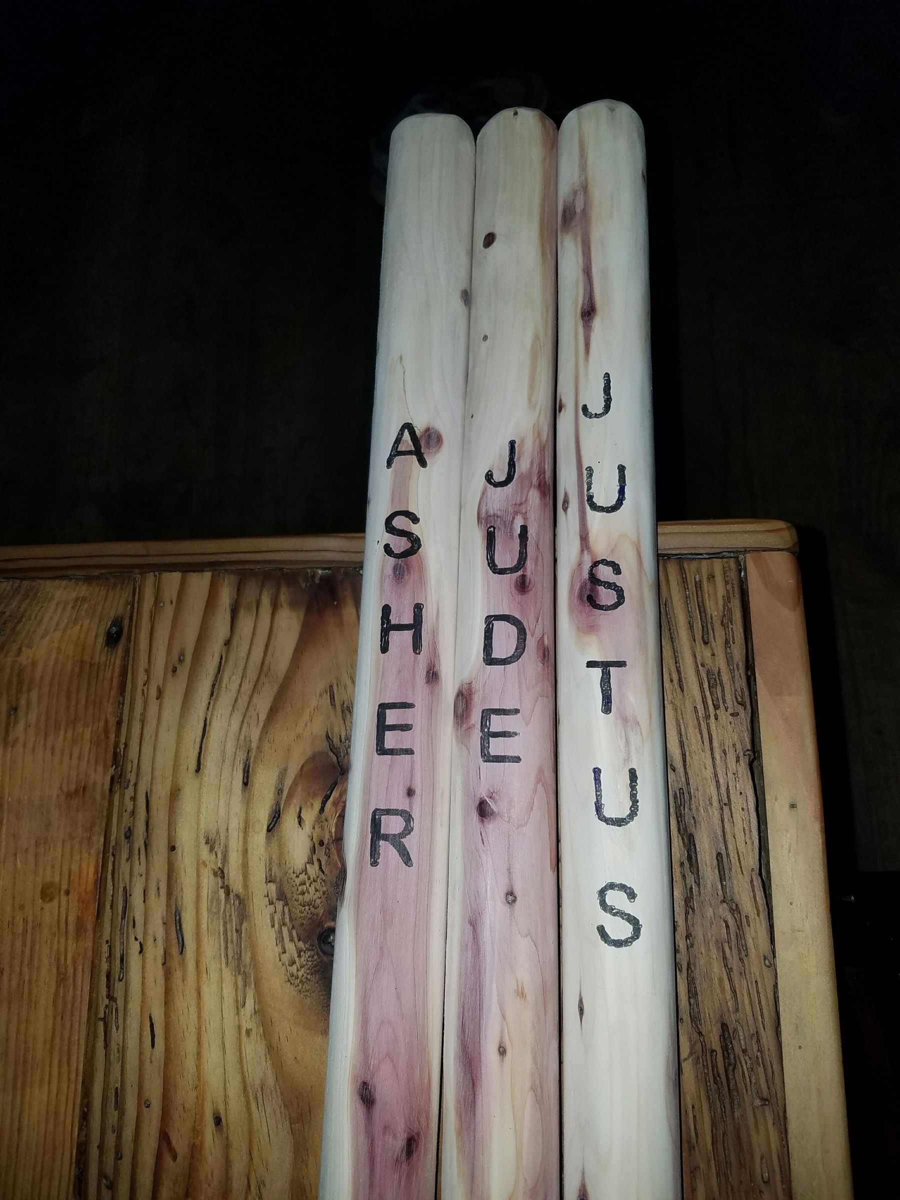 Turning Cedar Trees Into Walking Sticks : 12 Steps (with Pictures ...