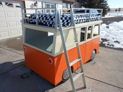The Micro-Bus Bunk Bed and Playhouse. : 14 Steps (with Pictures ...