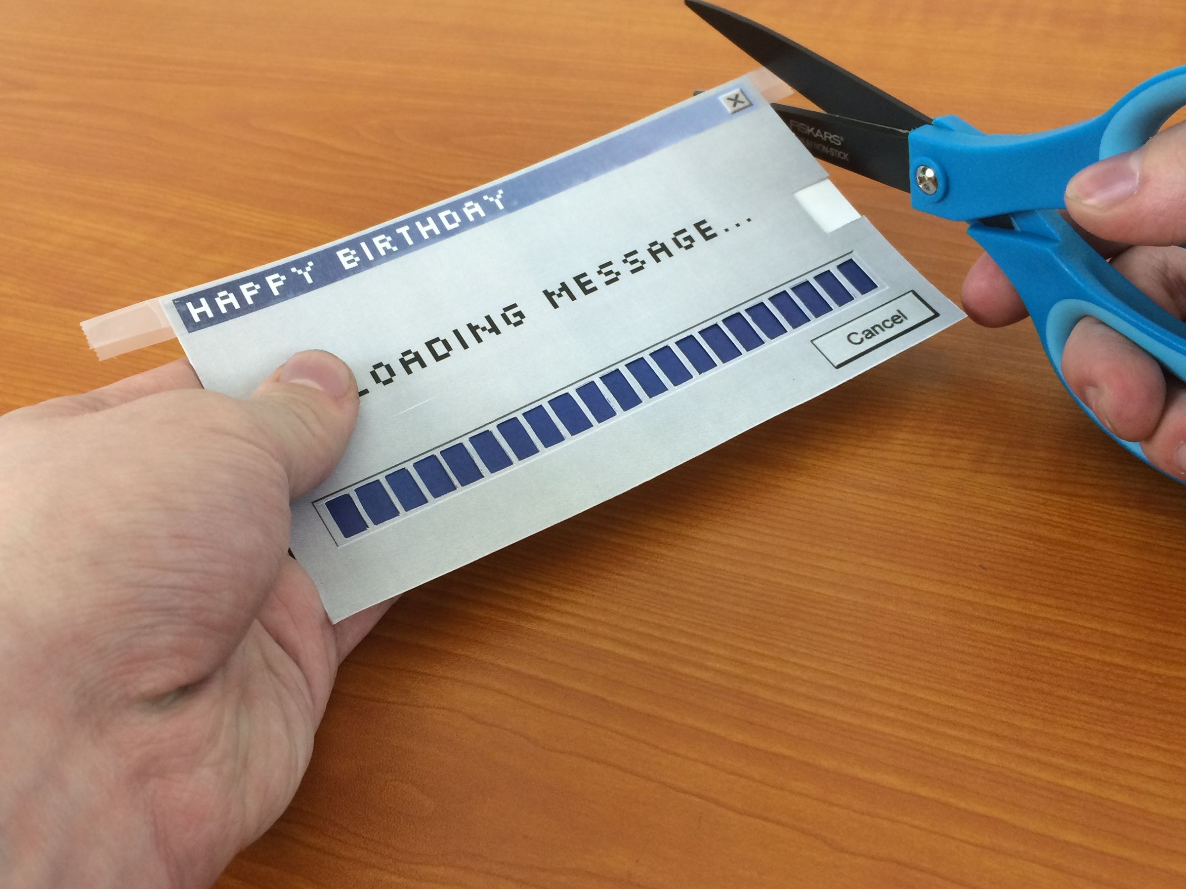 Loading Message Card : 5 Steps (with Pictures) - Instructables