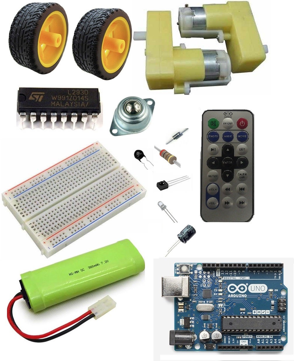 Simple Arduino Robot - Block Programming for Kids : 5 Steps - Instructables