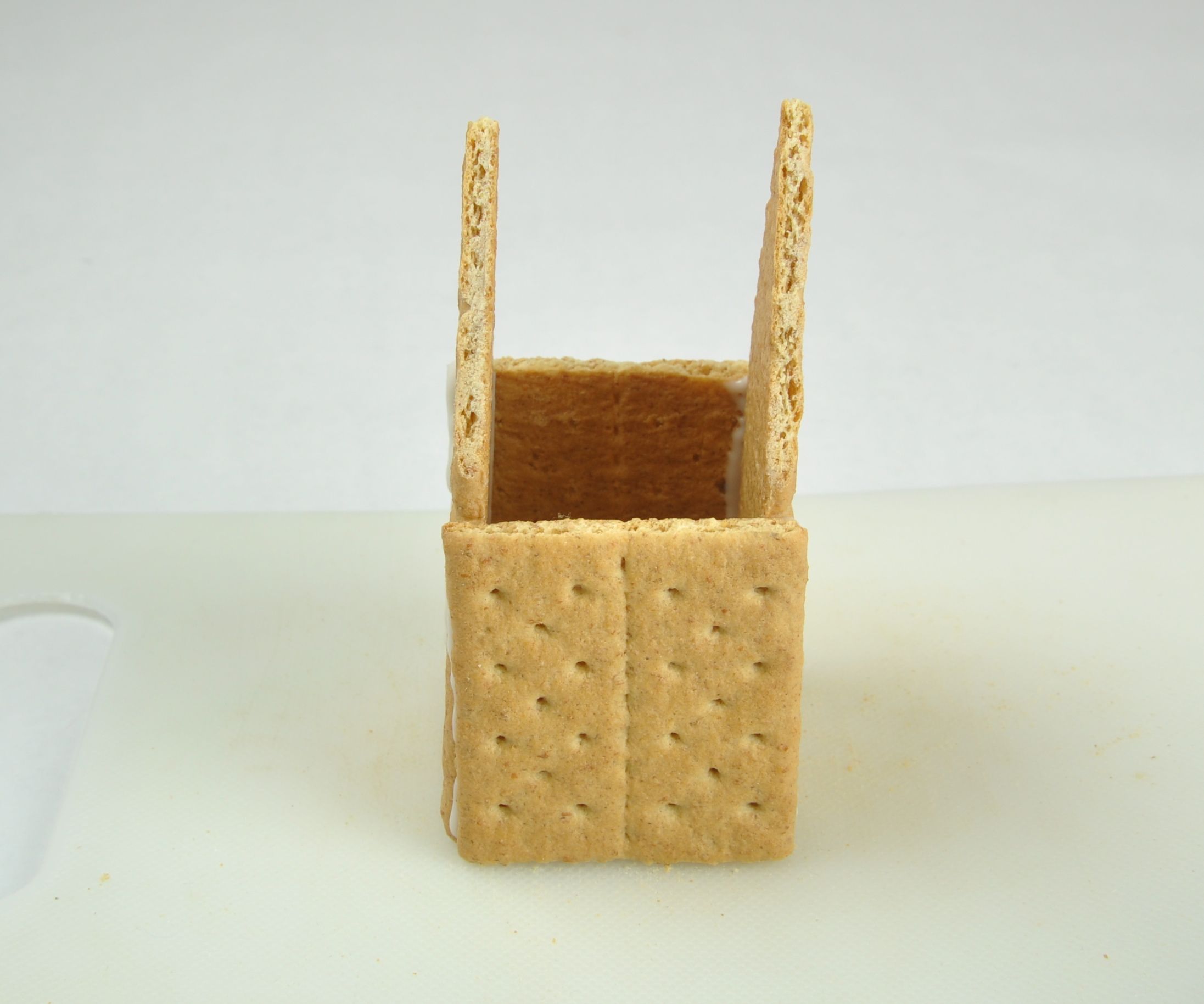 Graham Cracker "Gingerbread" House for Kids : 6 Steps (with Pictures ...
