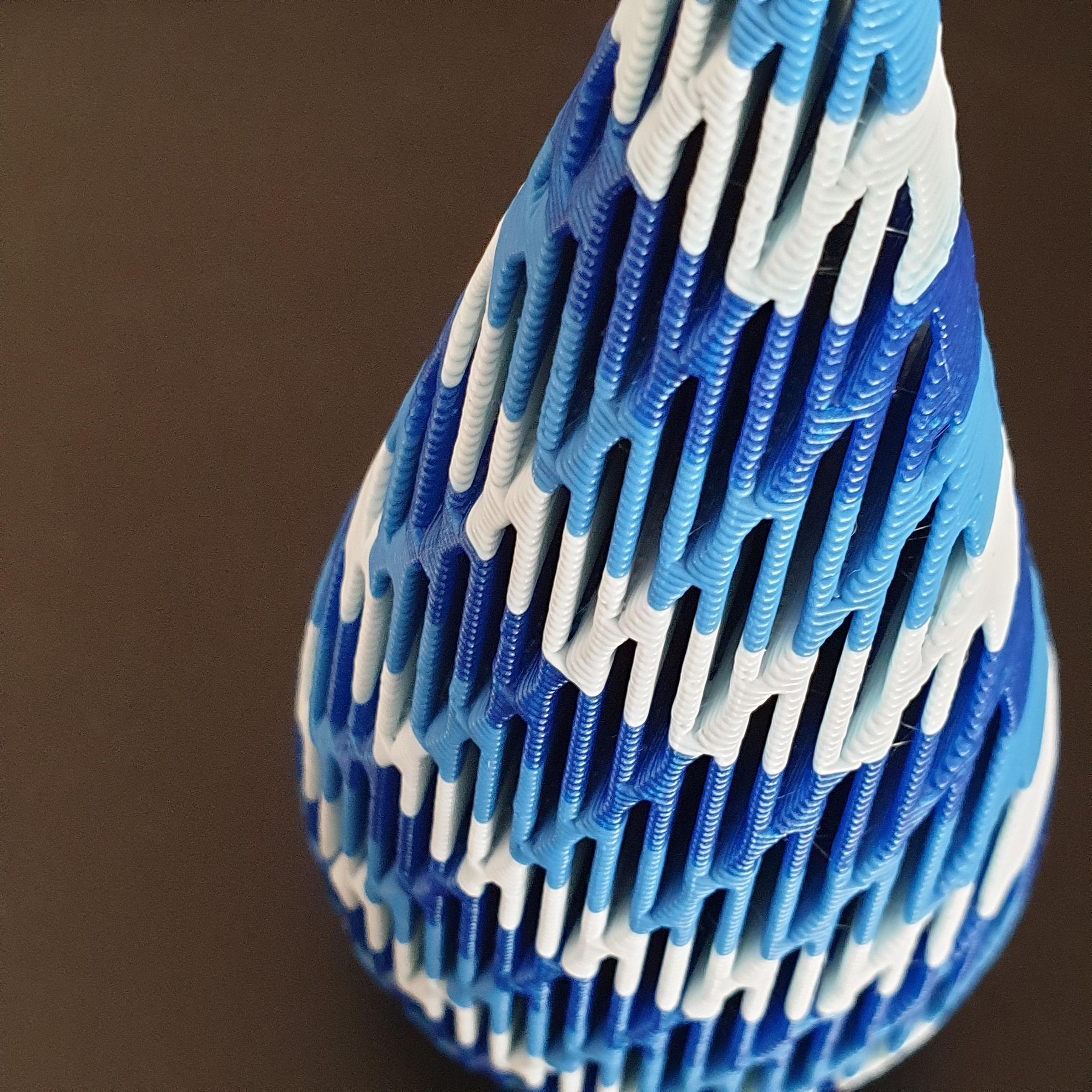 Blue Wavy Water Droplet Ornament : 5 Steps (with Pictures) - Instructables