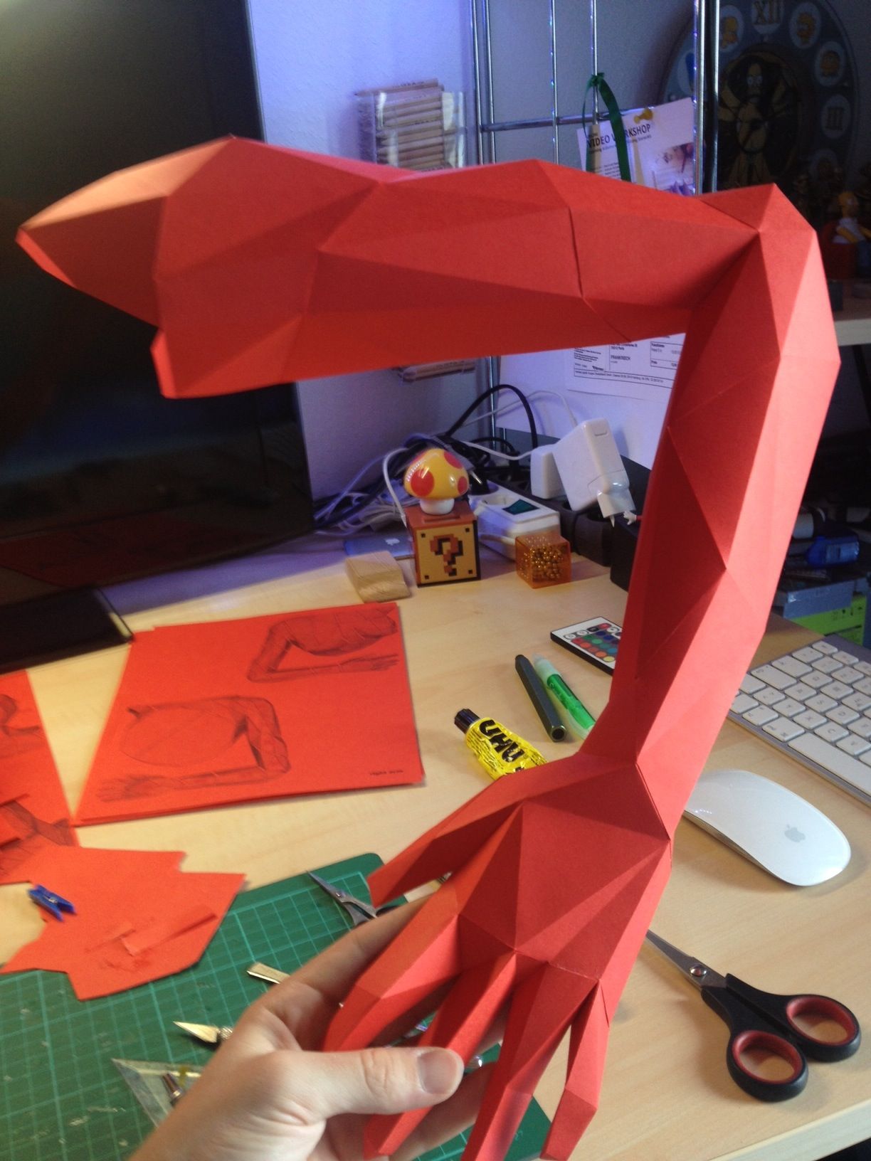 Out of This Wall – Papercraft Sculpture : 9 Steps (with Pictures ...