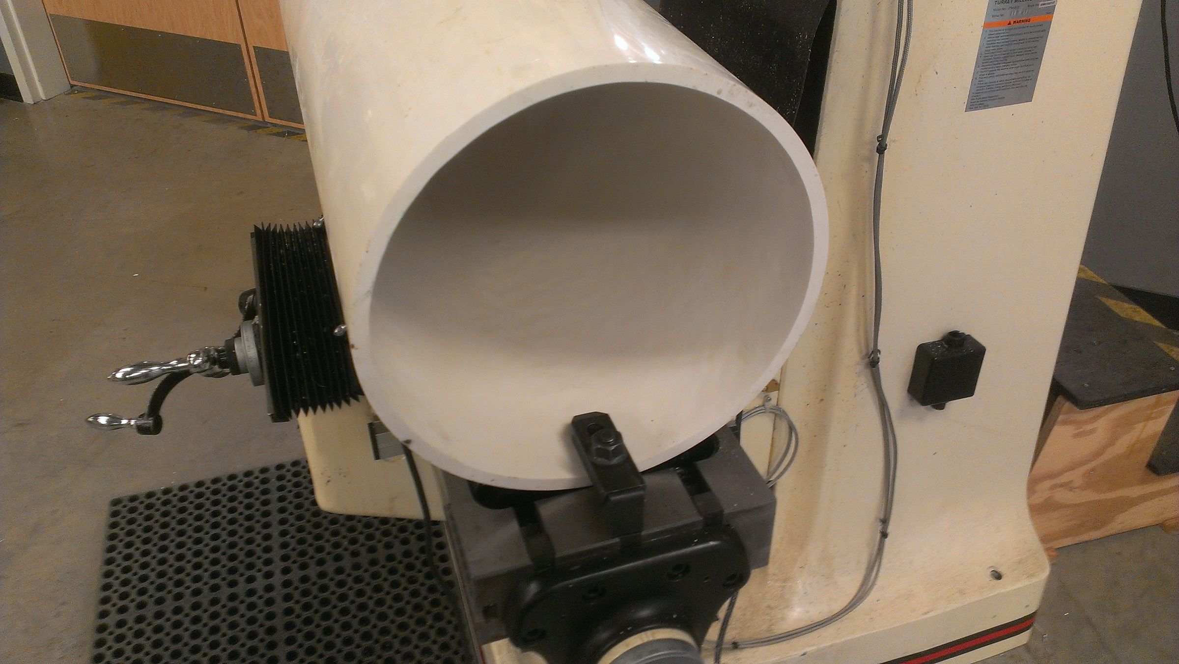 How to Tap a Large Hole in a Big PVC Pipe : 4 Steps - Instructables