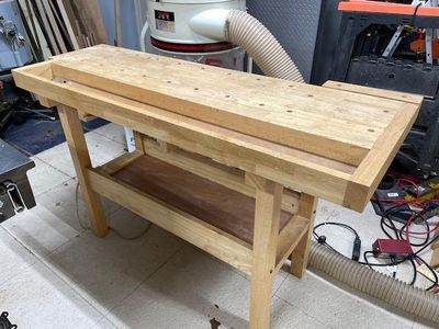 An Upgraded Woodworking Bench : 16 Steps (with Pictures) - Instructables