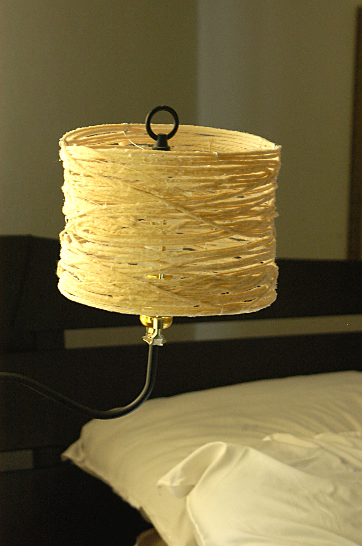 DIY Rustic Lampshade Made of Yarn (with Pictures) - Instructables