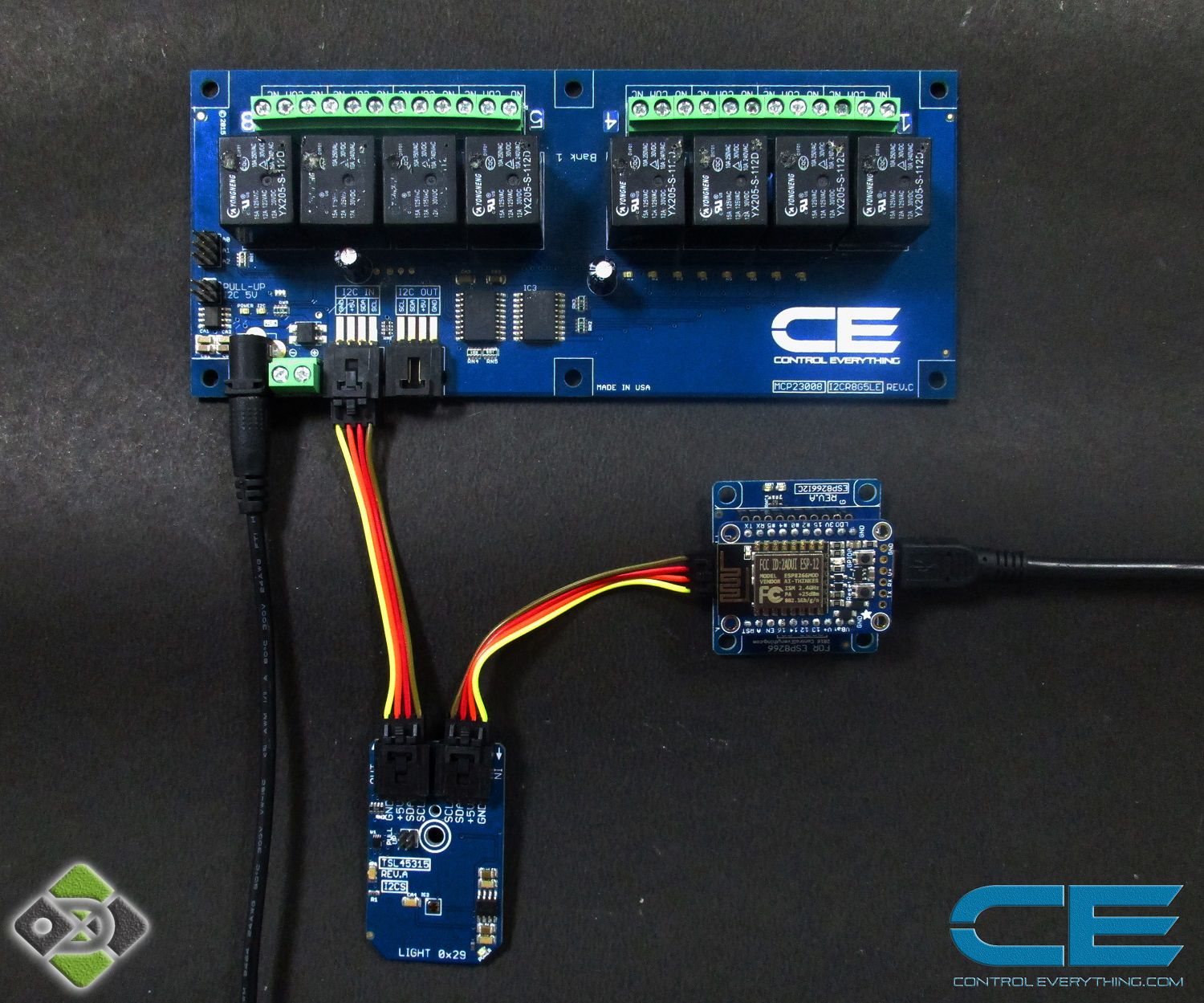 Home Automation With ESP8266 and Relay Controller : 6 Steps - Instructables