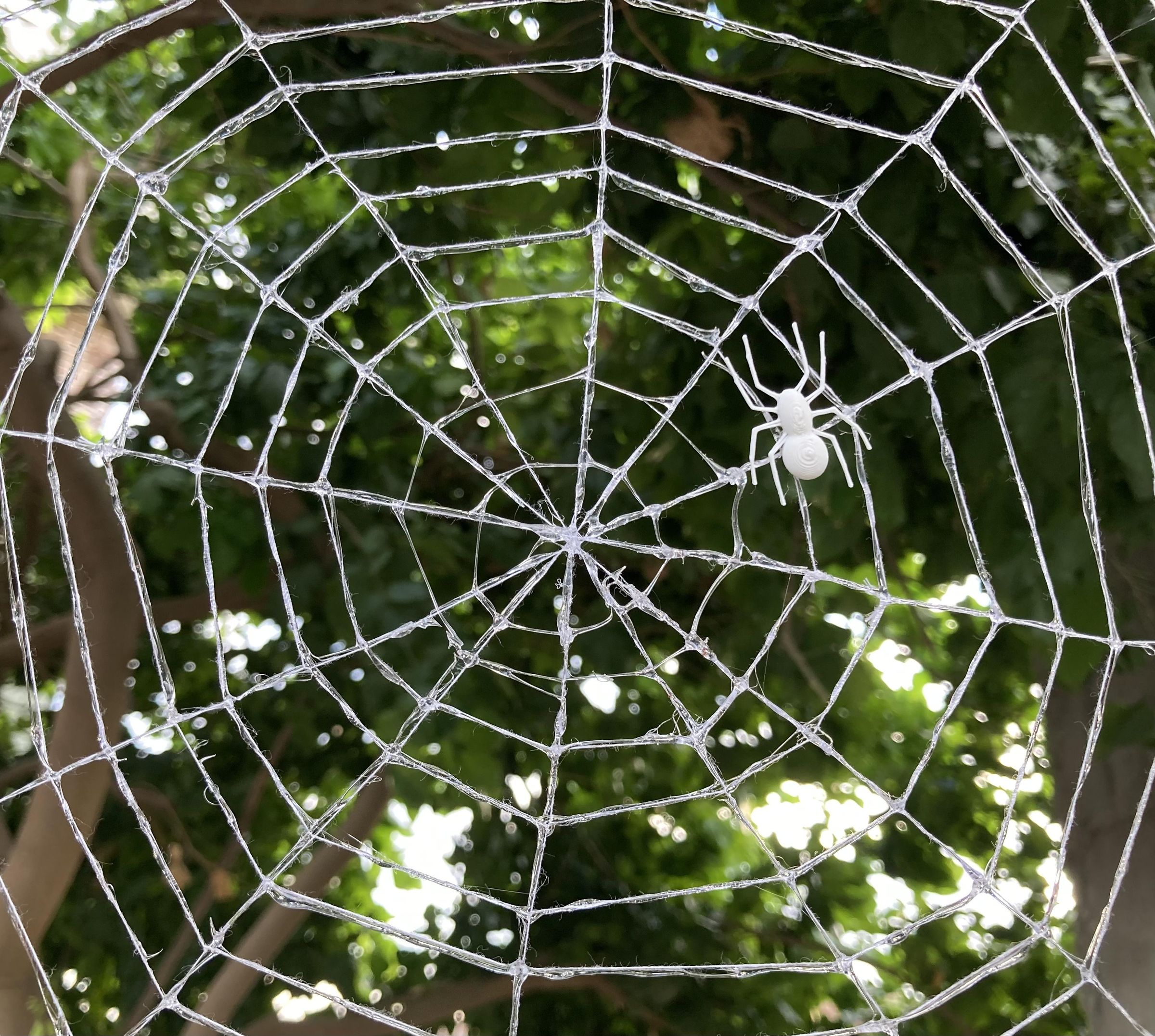 Hot Glue Spider Web : 5 Steps (with Pictures) - Instructables