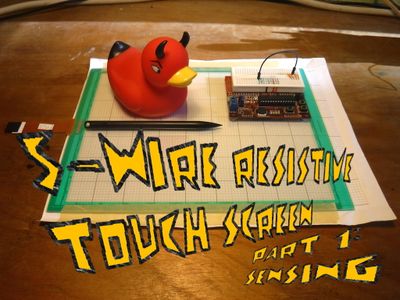 5-Wire Resistive Touch Sensor : 10 Steps - Instructables