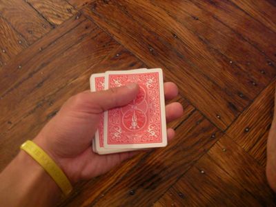 Deal/flick Cards From a Deck, With One Hand : 4 Steps (with Pictures ...