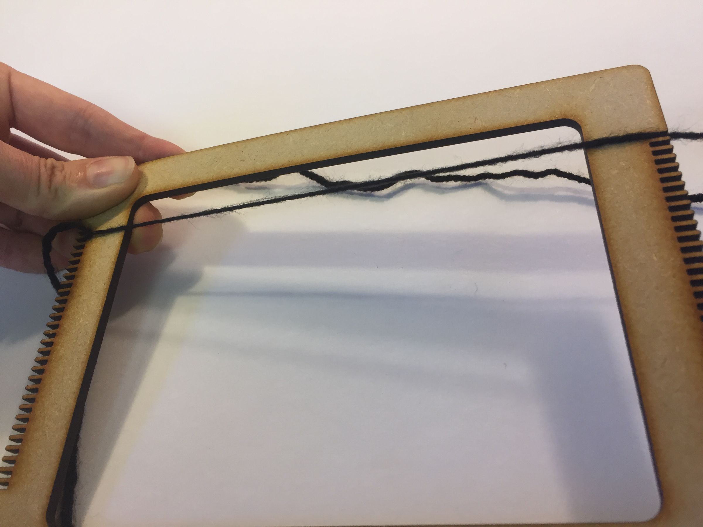 Laser Cut Mini Frame Loom Weaving : 24 Steps (with Pictures ...