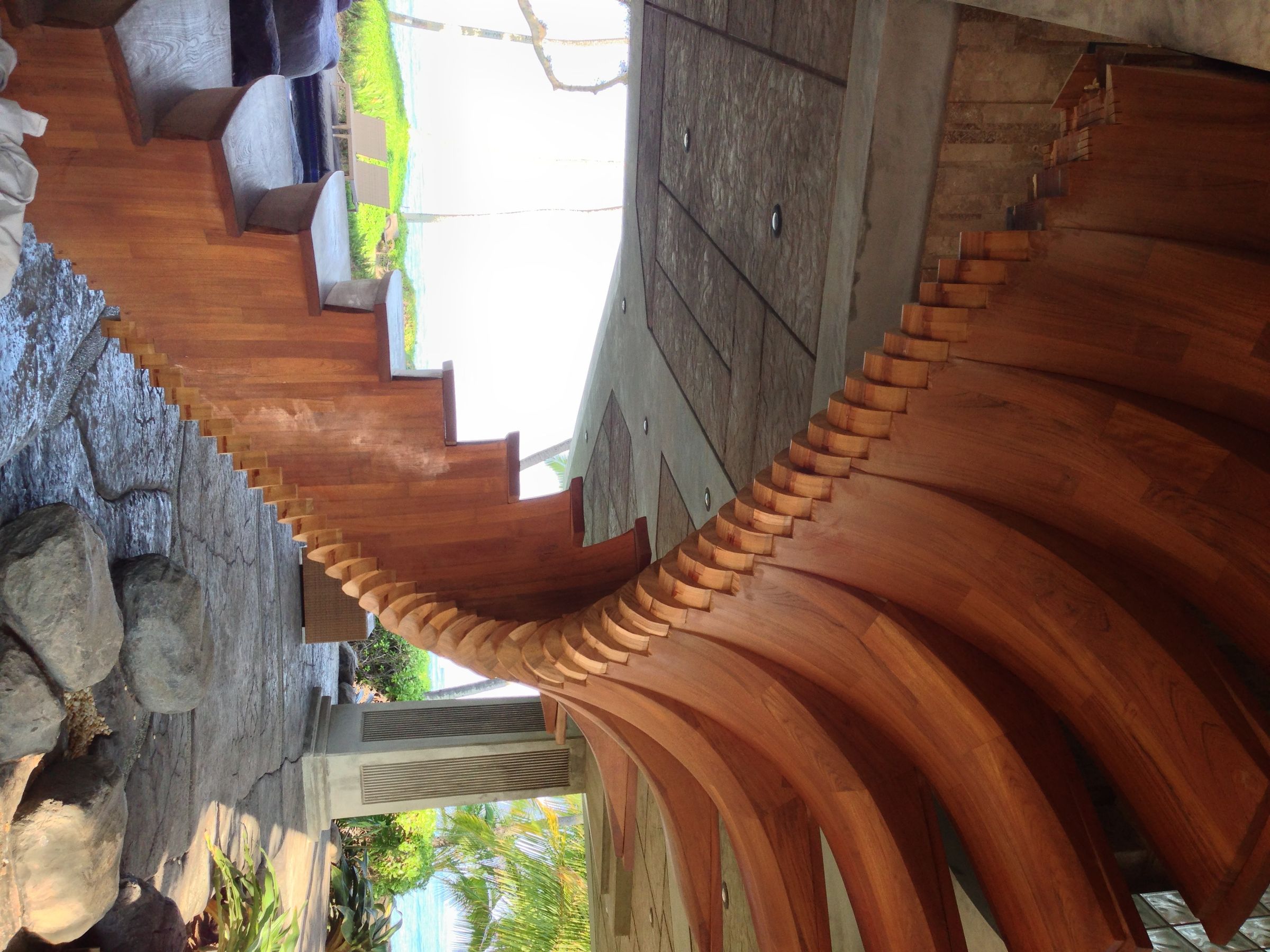 Inlayed Wood Scales on Spiral Staircase : 8 Steps (with Pictures ...
