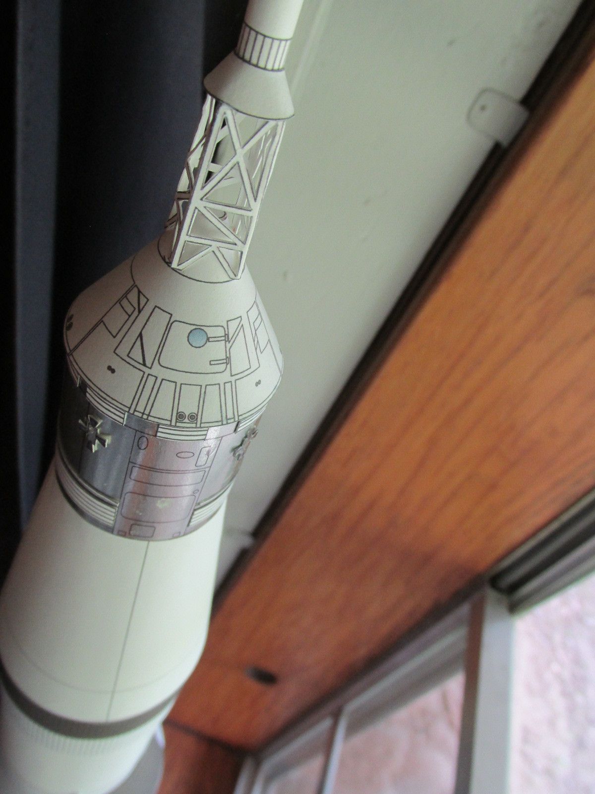 Print and Assemble the Saturn V Moon Rocket - 1:96 Scale Paper Model ...