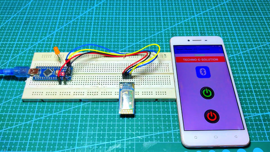 Smartphone LED Controller Using Bluetooth With Own Application : 6 ...