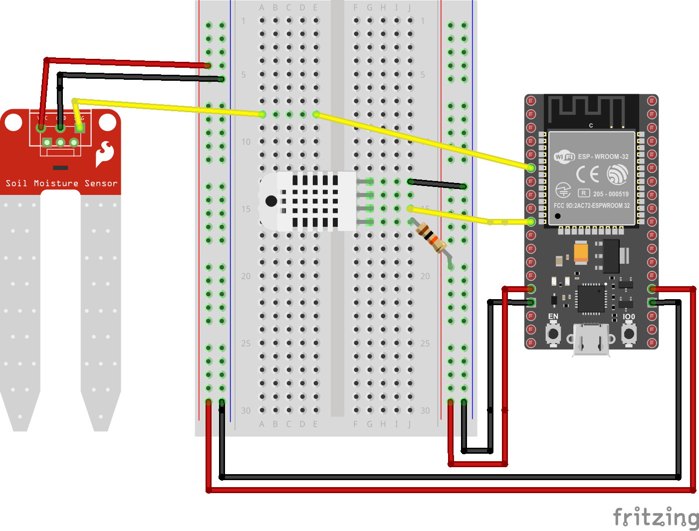 Plant Monitor Using ESP32 Thing and Blynk : 5 Steps - Instructables