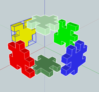 PUZZLE CUBE 3D With SketchUp 2013 : 3 Steps - Instructables