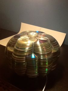 Recycled CDs Lamp : 5 Steps (with Pictures) - Instructables