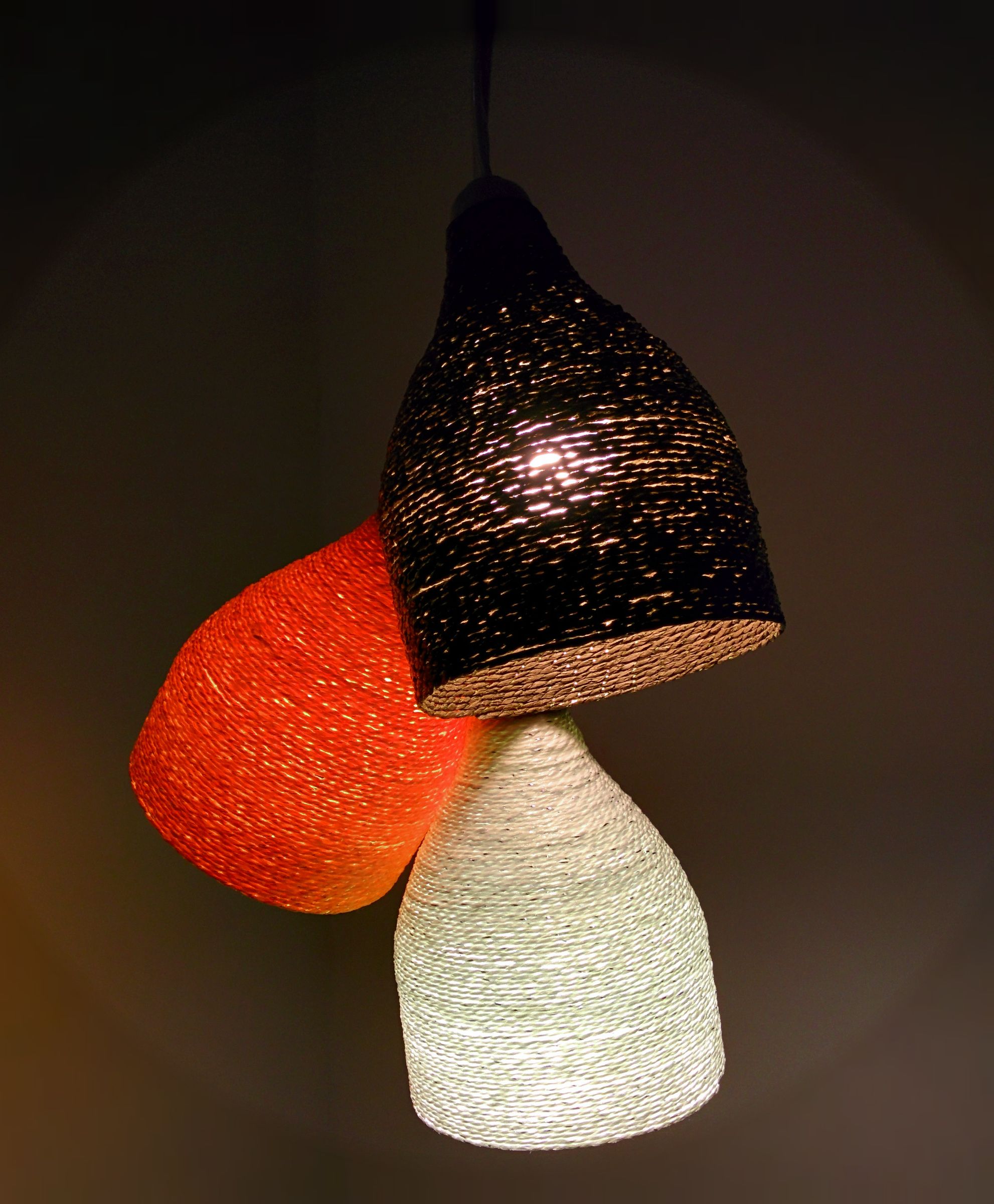 Designer Paper Yarn Lamp : 6 Steps (with Pictures) - Instructables