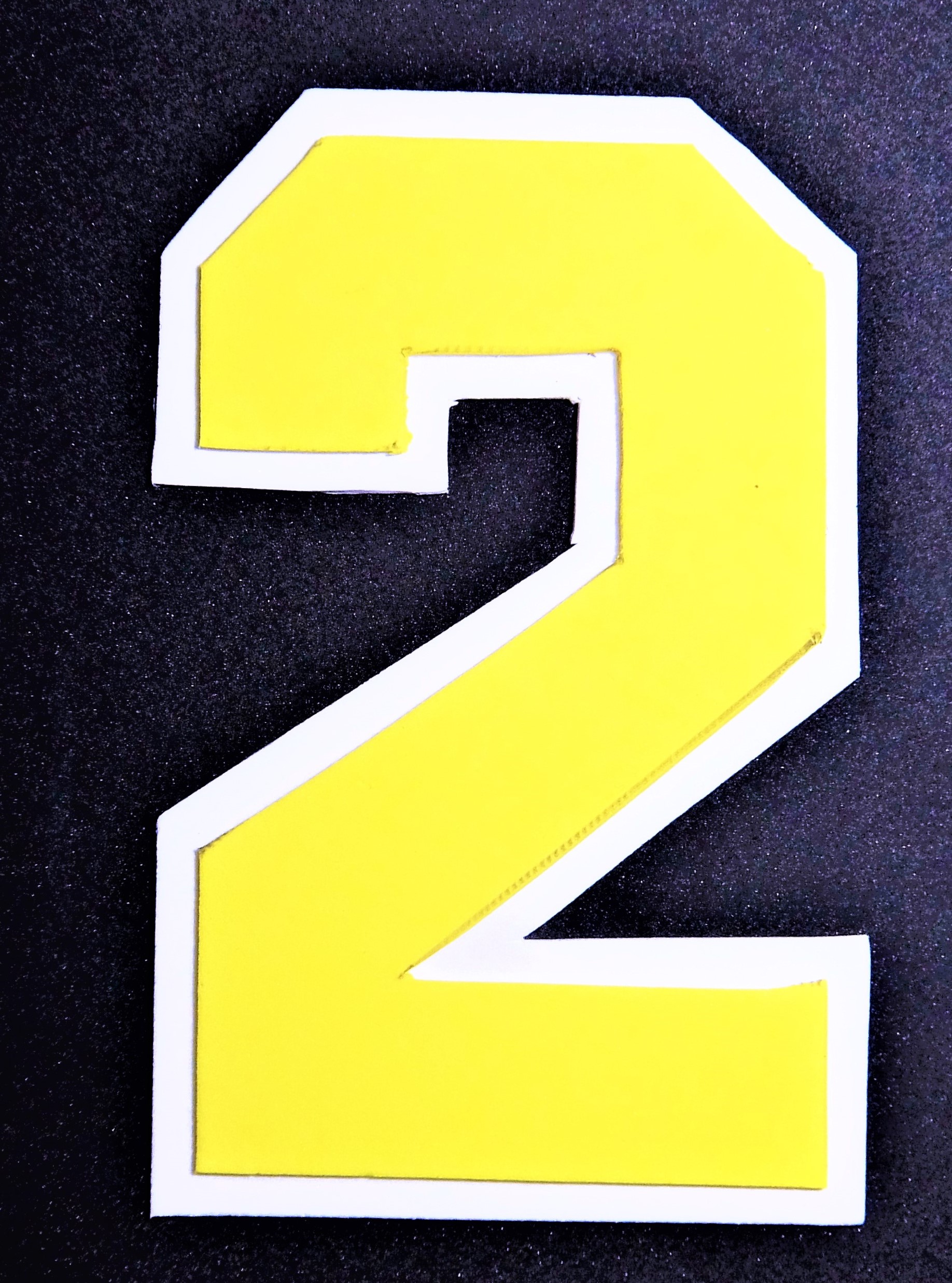 Draw and Cut Out Jersey Numbers 0 to 9 : 14 Steps (with Pictures ...