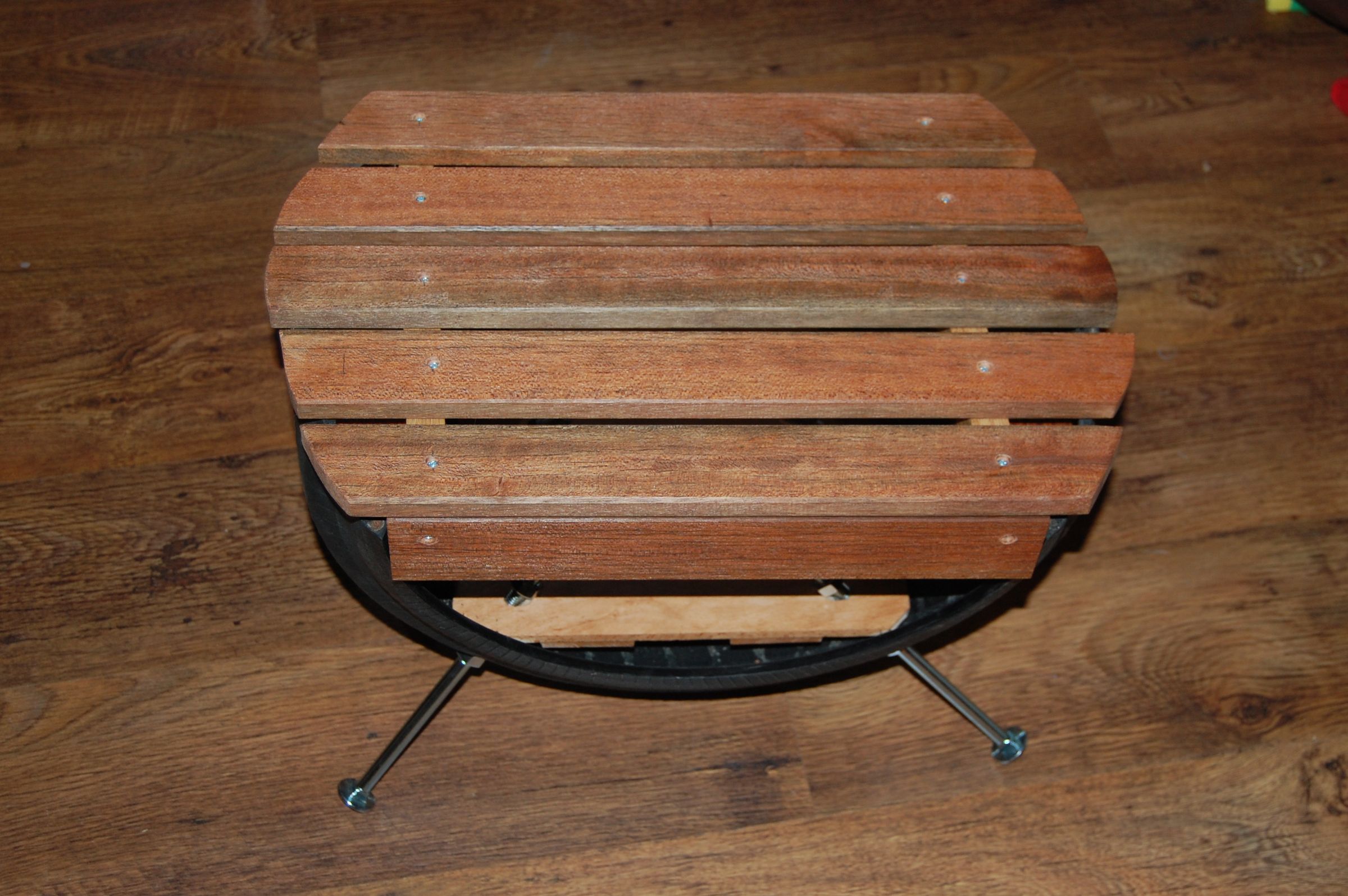 Outside Table From a Car Tyre (tire) : 5 Steps (with Pictures ...
