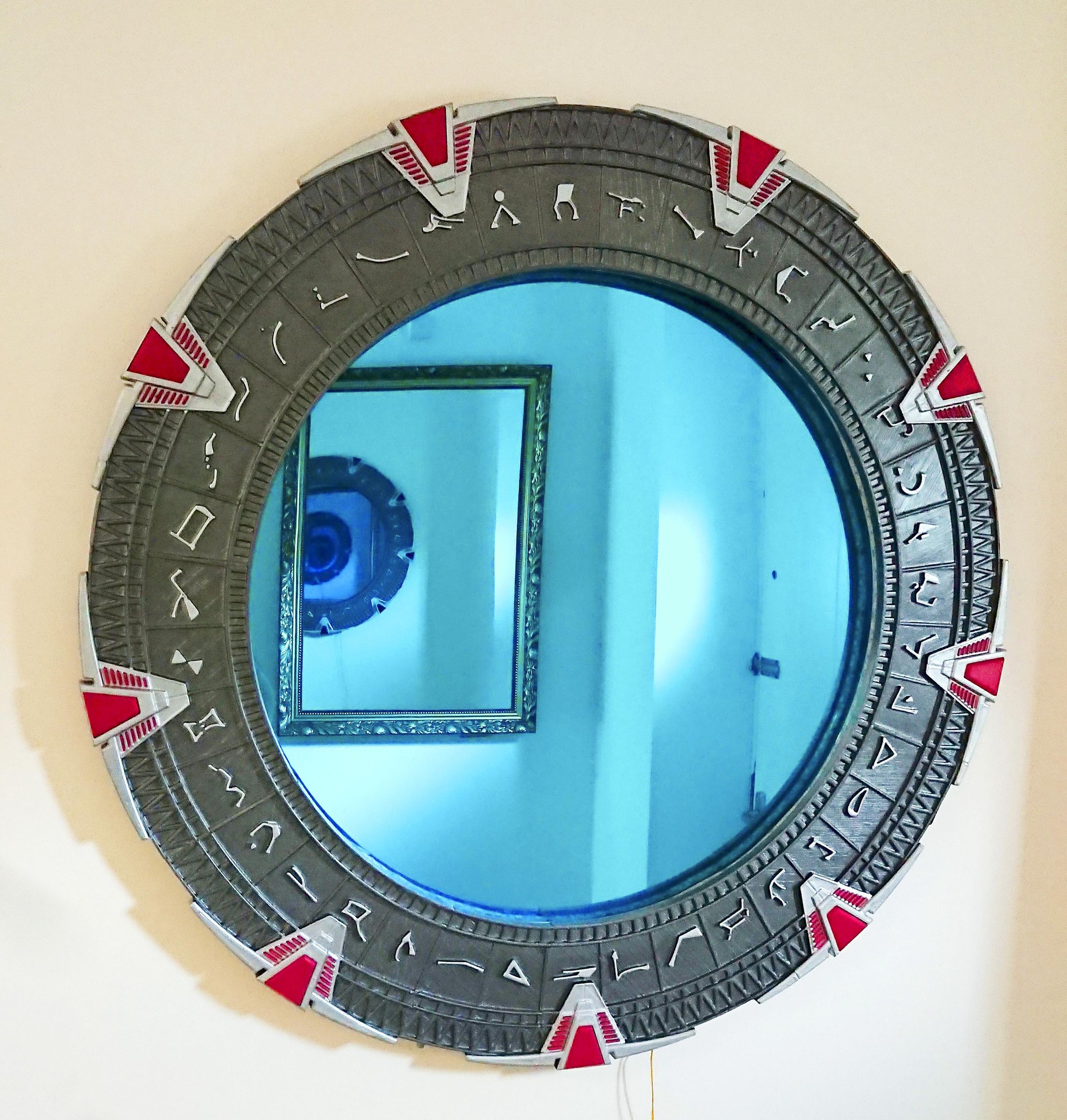 Stargate Mirror With Visual and Sound Effects : 9 Steps (with Pictures ...