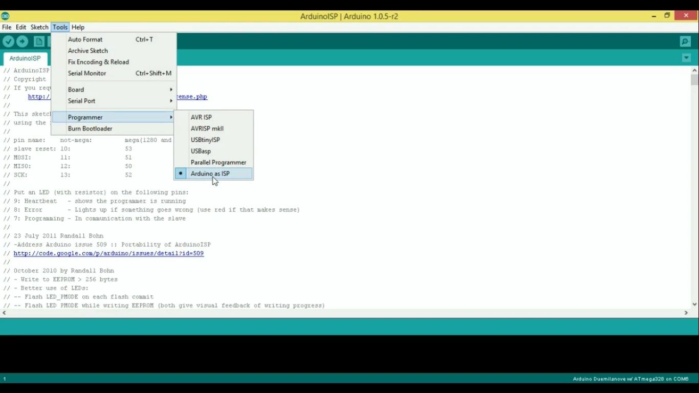 Make Your Own Arduino | ArduinoISP| Learn to Burn Boot Loader Into ...