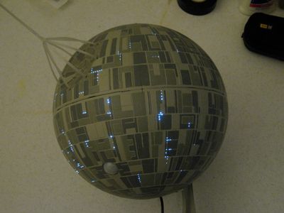 Death Star Christmas Tree Topper : 10 Steps (with Pictures) - Instructables
