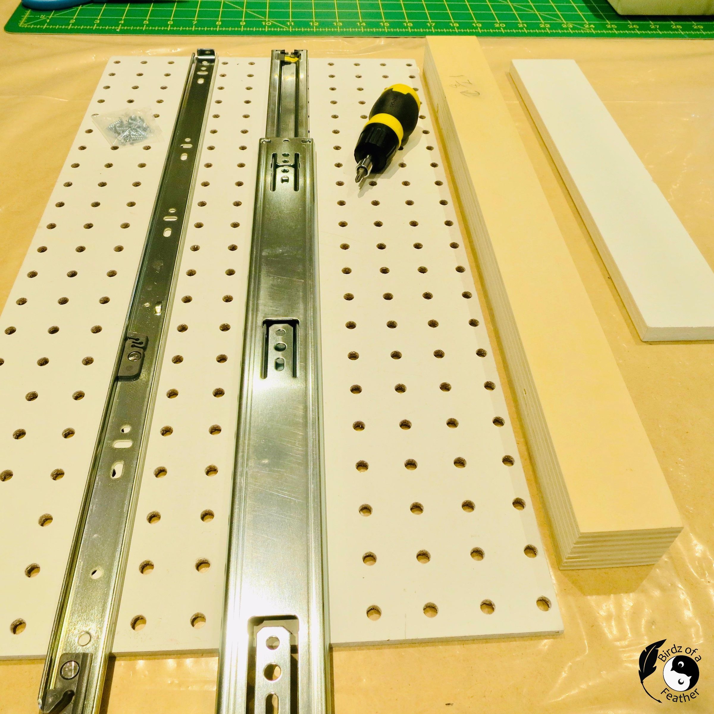 How to Make a Hidden Pegboard That Slides! : 11 Steps (with Pictures ...