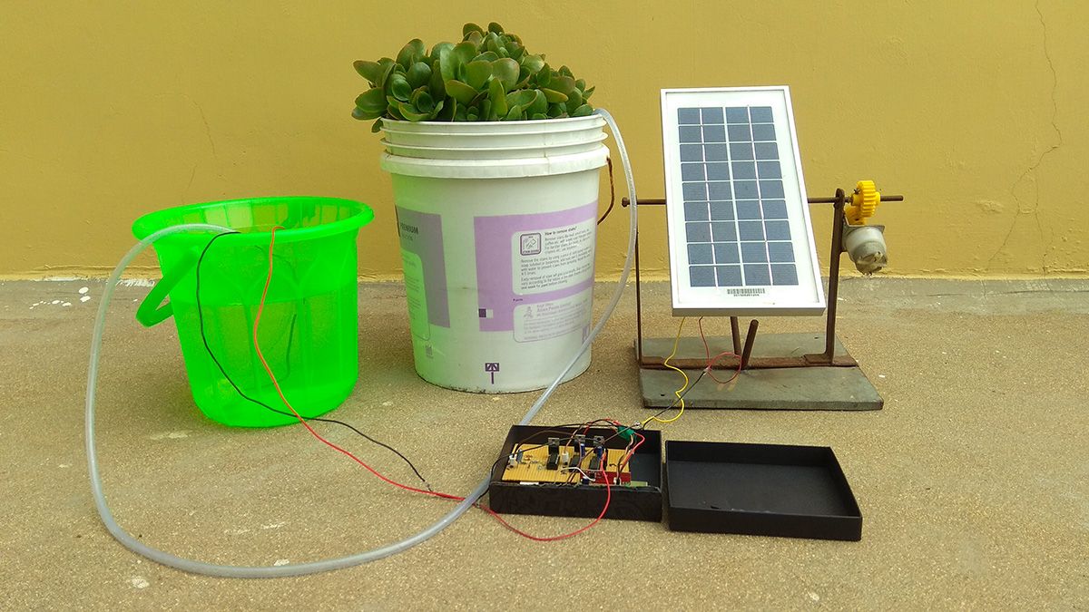 Remote Controlled & Solar Powered Watering System : 11 Steps (with ...