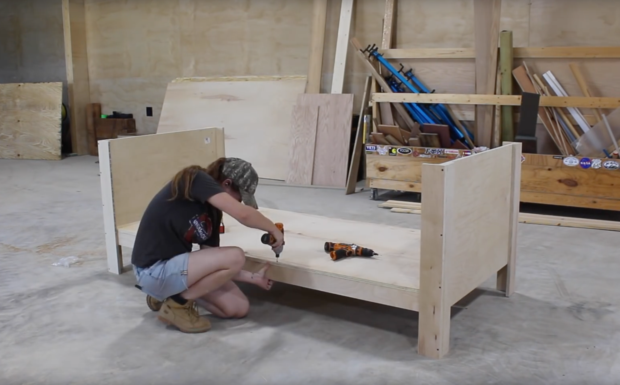 The Ultimate Plywood Workbench (plus Shop Storage Solutions) : 16 Steps ...