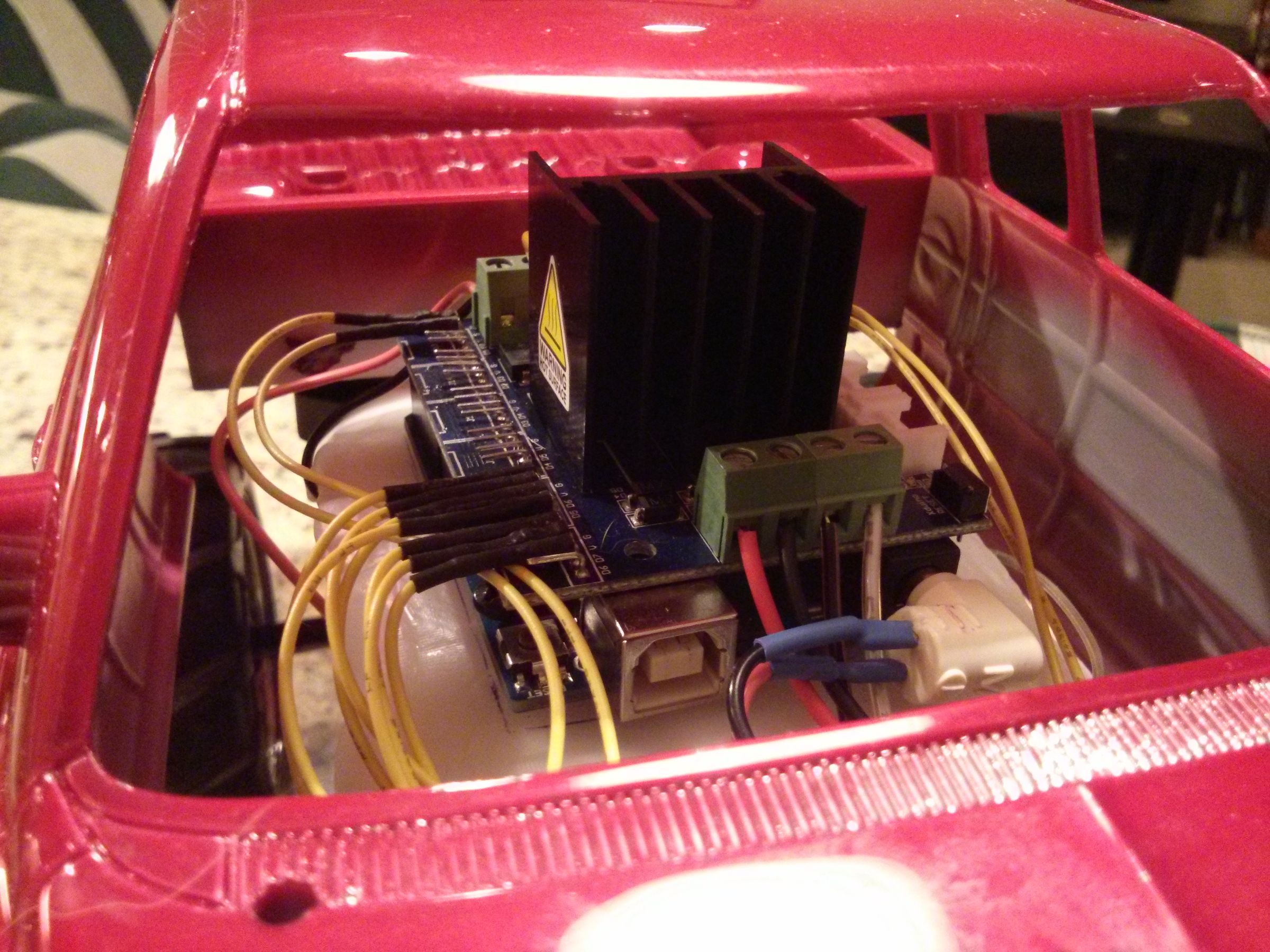 RC Truck to Arduino Robot W/ Multiple Sensors : 10 Steps - Instructables