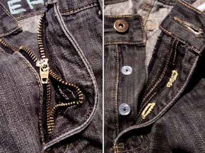 Jean Zipper to Button-fly : 4 Steps (with Pictures) - Instructables