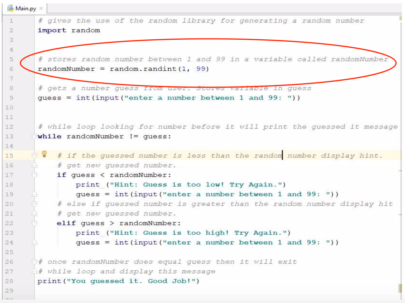 Simple Python Number Guessing Game : 11 Steps - Instructables Simple Python Number Guessing Game : 11 Steps - Instructables