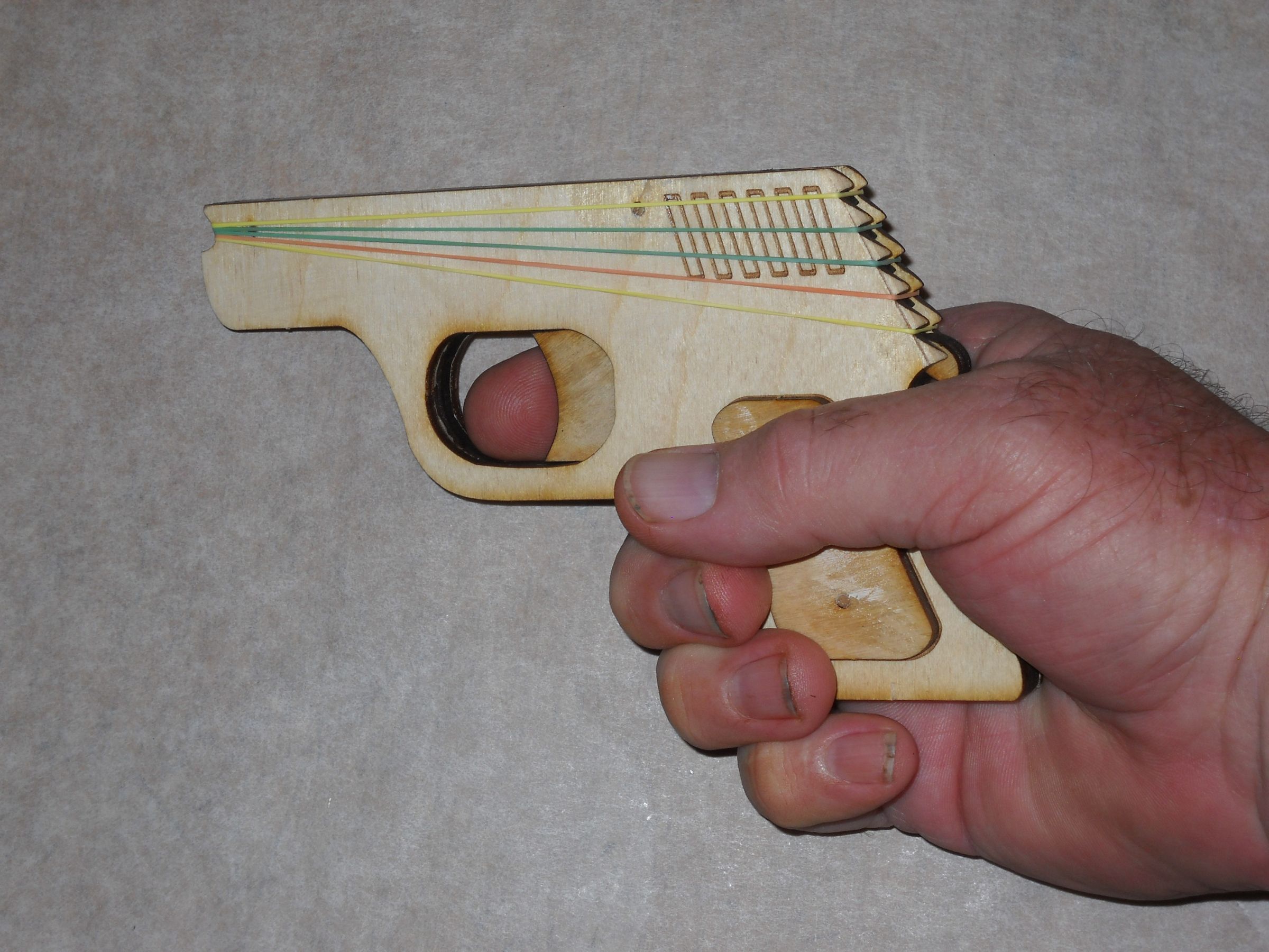 Semi-Automatic Rubber Band Gun : 14 Steps (with Pictures) - Instructables