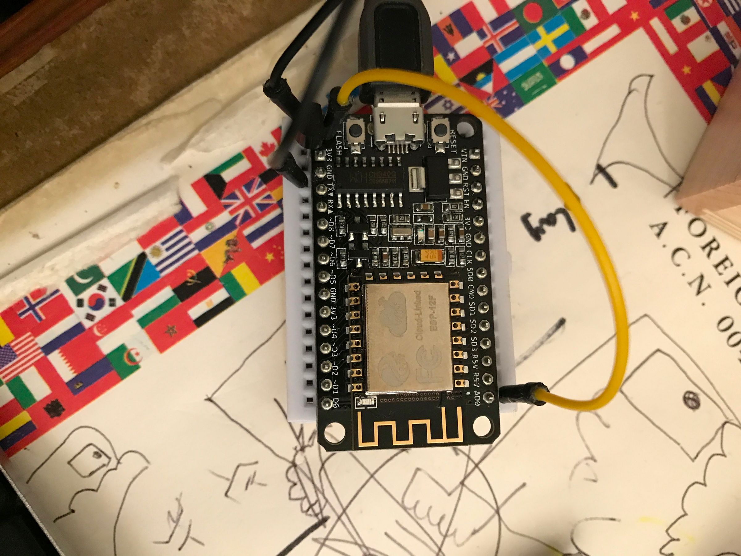 IoT Temperature Sensor With ESP8266 : 6 Steps (with Pictures ...