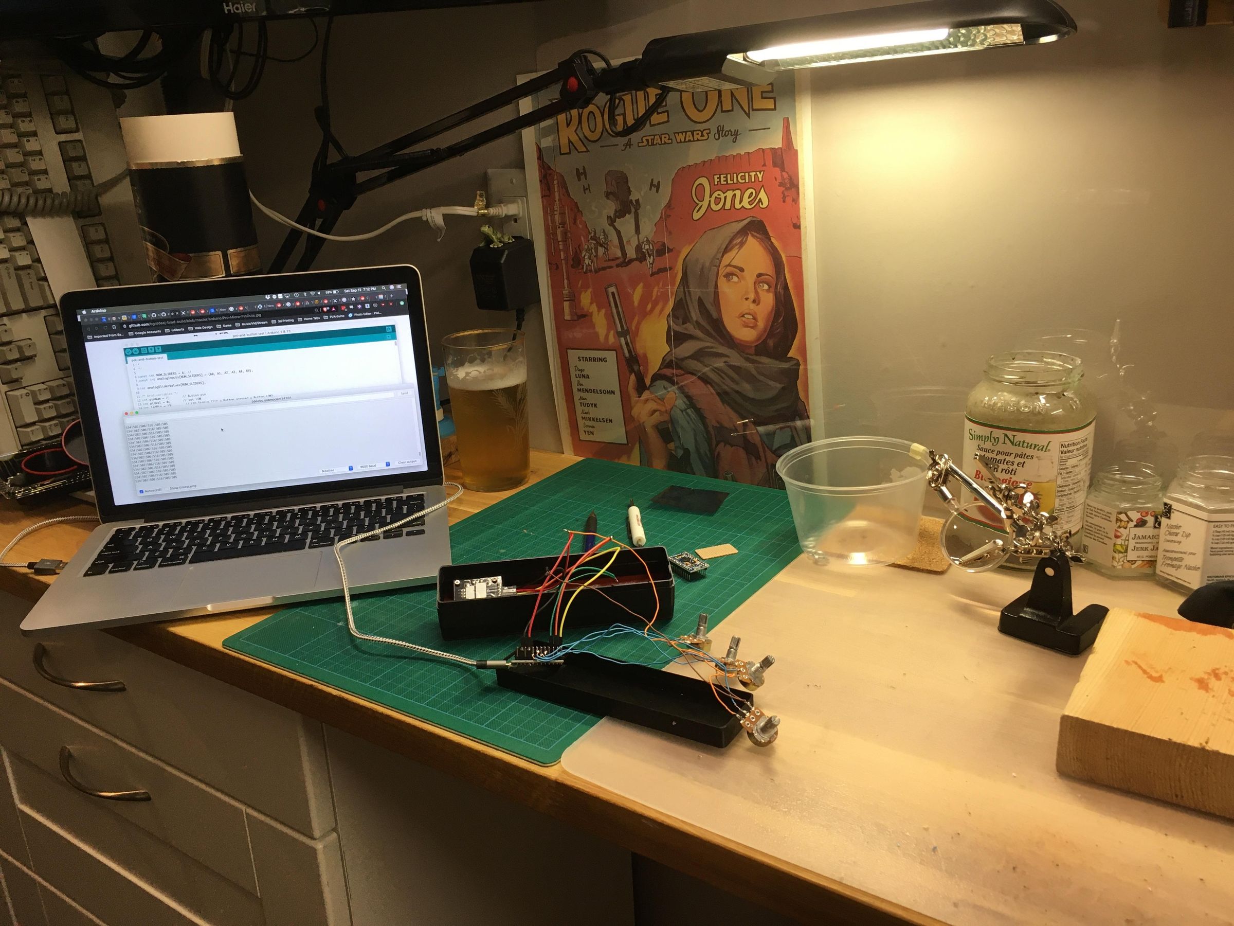 Arduino Keyboard Joystick Extender Box and Sound Controller Thing Using ...