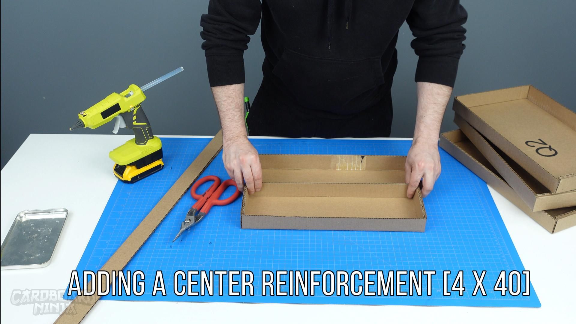 Cardboard Storage Shelf From Single Box : 10 Steps (with Pictures ...