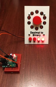Mostly 3D Printed Binary Encoder : 4 Steps (with Pictures) - Instructables