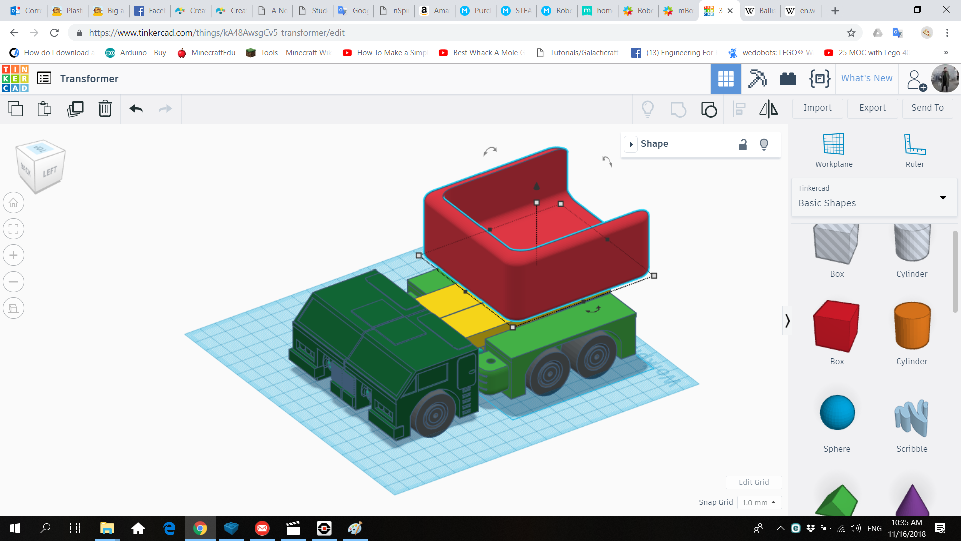 Creating a Transformer With Tinkercad : 15 Steps (with Pictures ...