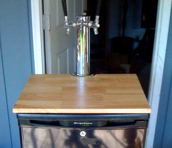 Build Your Own Single or Dual Tap Kegerator for Home Brew Kegs : 12 ...
