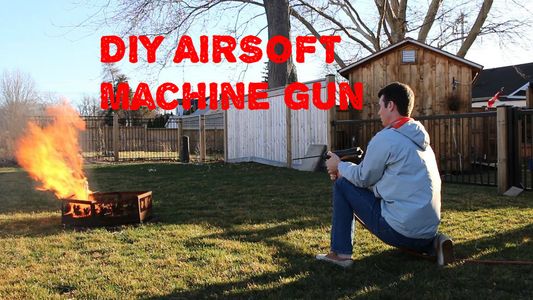 How to Make an Airsoft Machine Gun - DIY Vortex BBMG : 8 Steps (with ...